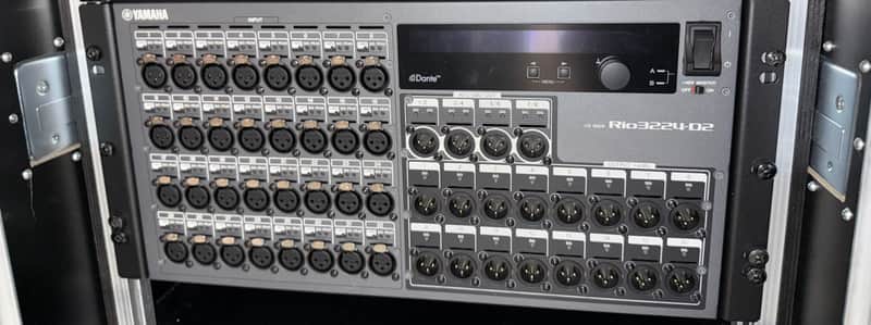 Yamaha Rio3224-D 32 Channel I/O Rack like new | Reverb