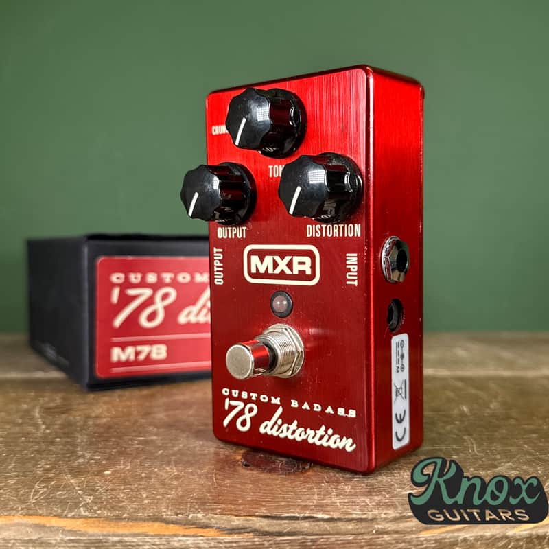MXR M78 Custom Badass '78 Distortion 2011 - Present - Red | Reverb