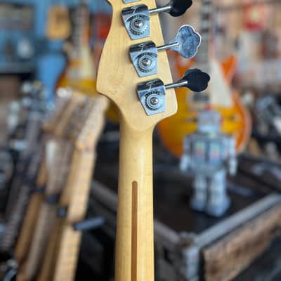 Fender Precision Bass Plus - Frost Red | Reverb