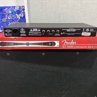 Fender RT -1000 Chromatic Rack Tuner | Reverb
