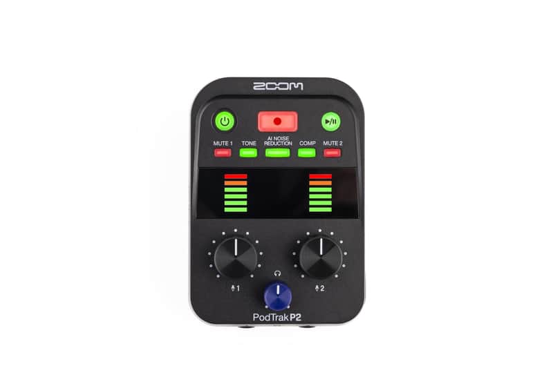 PodTrak P2 Podcast Recorder with 2 USB Mic Inputs, 2 | Reverb