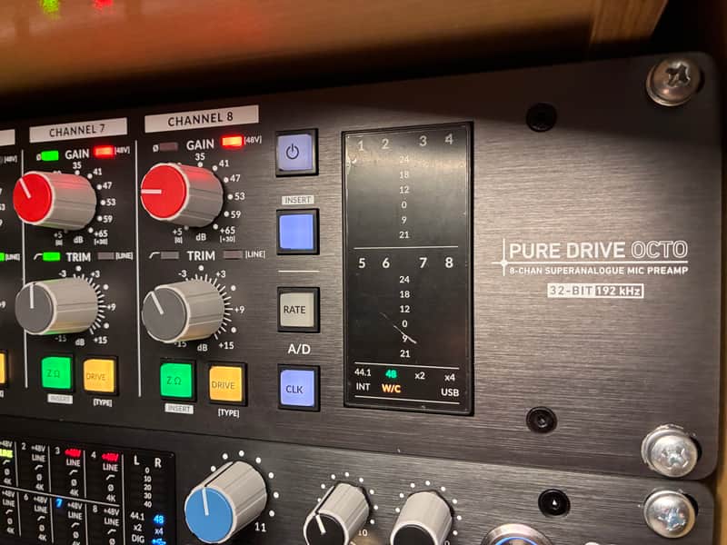 Solid State Logic PureDrive Octo 8 Channel Preamp. | Reverb
