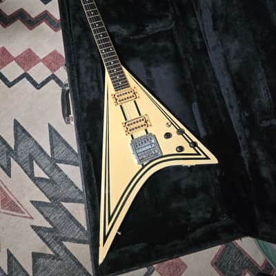 Arbor Randy Rhoads Flying V Concorde 1980's White W/HSC | Reverb