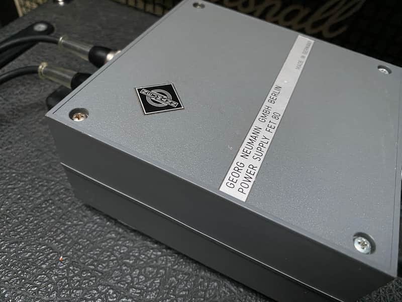 1980 Neumann N451 FET80 48V Phantom Power Supply For U87 U89 | Reverb