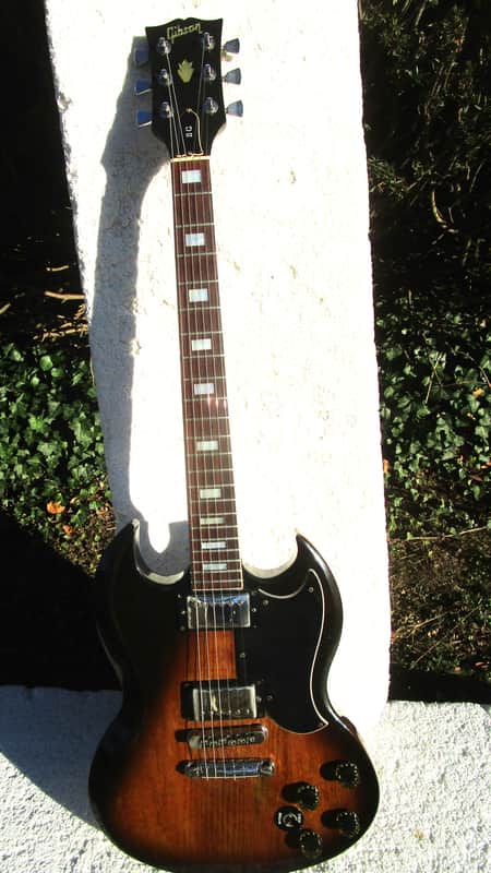 Gibson SG Standard Guitar, 1983, Swamp Ash Body, One Off, Or | Reverb