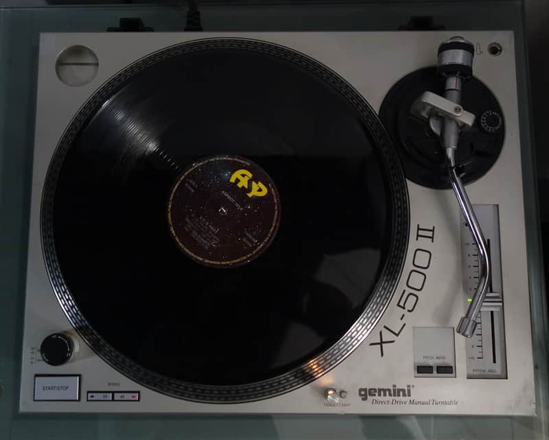 Vintage DJ Turntable GEMINI XL-500 II Direct Drive - Pitch | Reverb UK