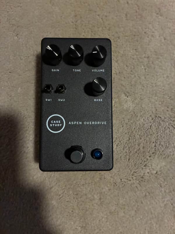 Case Study Aspen Overdrive - Black | Reverb