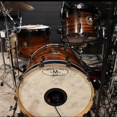 Masters Of Maple Neo Classic kit exotic Santos Rosewood | Reverb