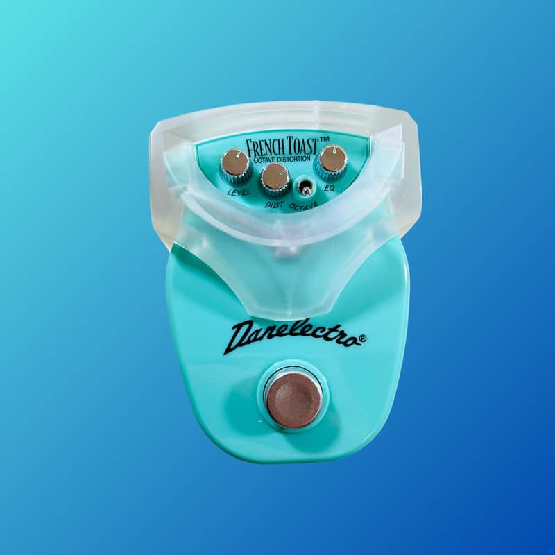 Danelectro French Toast Octave Fuzz Aqua | Reverb