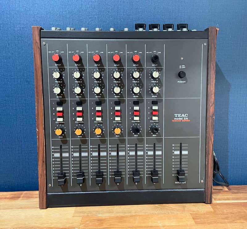 Teac Model 2A Vintage Analog Mixer 6 inputs / Great EQs and | Reverb