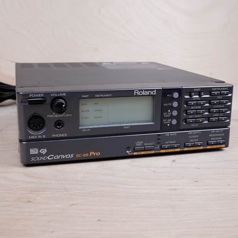 Roland Sound Canvas SC-88 Pro Desktop MIDI Sound Module | Reverb