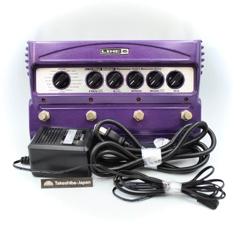 Line6 FM4 Filter Modeler With Power Supply Guitar Effect | Reverb