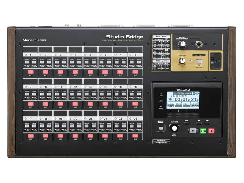 STUDIO-BRIDGE 24-Track Analog Multitrack Recorder and USB | Reverb