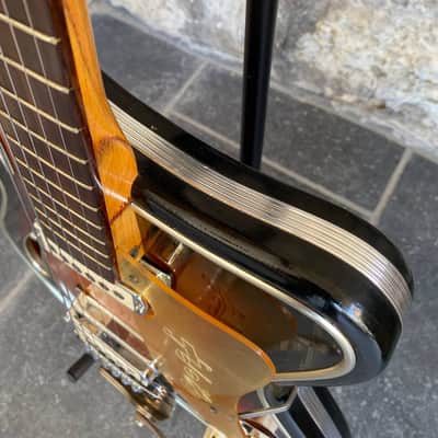 1960s Hopf Saturn 63 - Brownburst - Museum Condition - 100% | Reverb