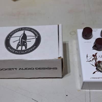 J. Rockett Archer Clean Boost Effects Pedal With Box - White | Reverb