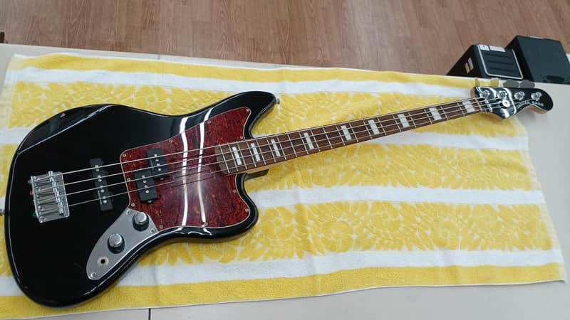 SQUIER Electric Bass Vintage Modified Jaguar Bass Guitar | Reverb