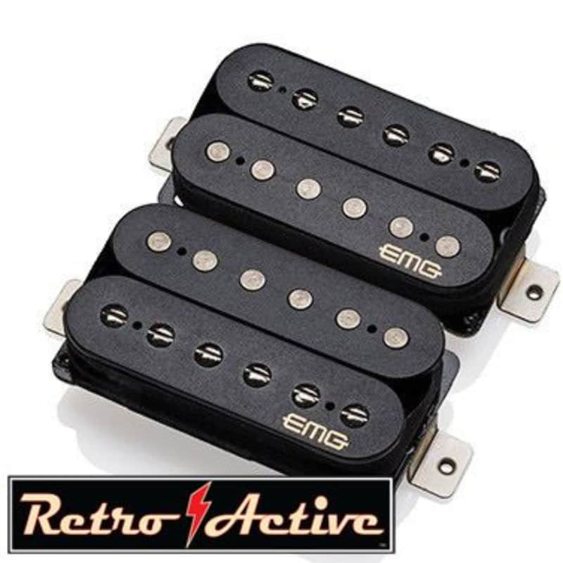 EMG Fat 55 Retro Active Humbucker Pickup Set | Reverb