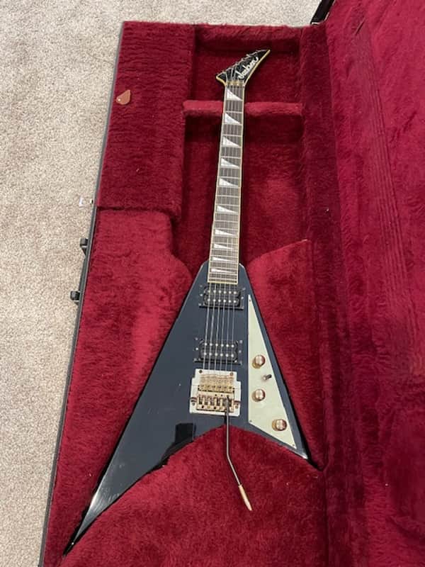 Jackson USA RR1 1984 - Black/Gold | Reverb