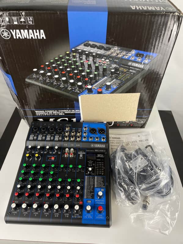 Yamaha MG10XU 10-Channel Analog Mixer w/ Effects | Reverb