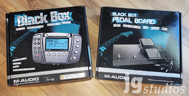 M-Audio - Black Box and Black Box Pedal Board! - New! | Reverb