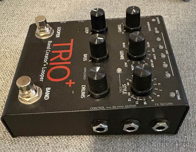 DigiTech TRIO Plus Band Creator + Looper 2010s - Black | Reverb
