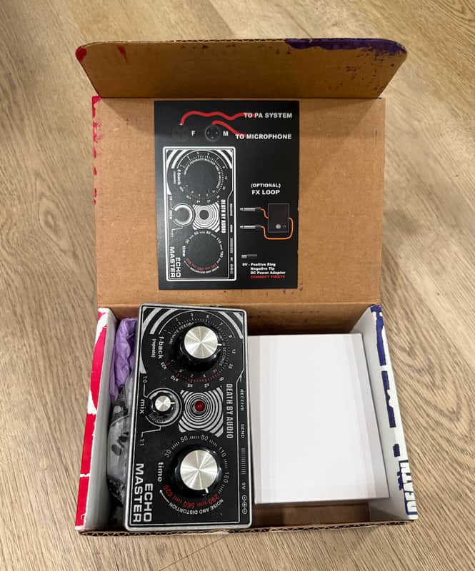 Death By Audio Echo Master (Original Box, manual, AC) | Reverb