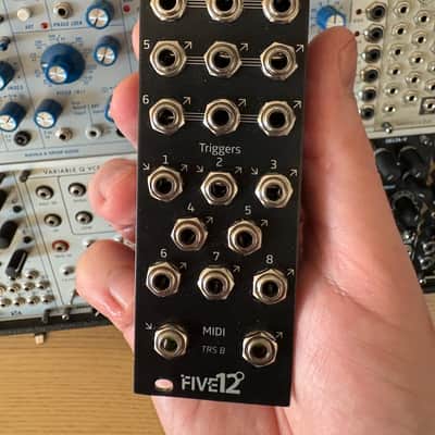 Five12 Vector Sequencer mk2 + jack expander - Black | Reverb