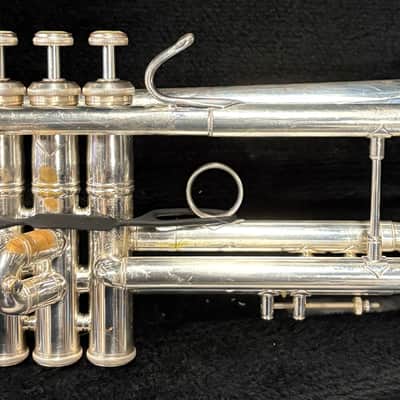 Bach Stradivarius Trumpet Model 37, Silver Finish | Reverb