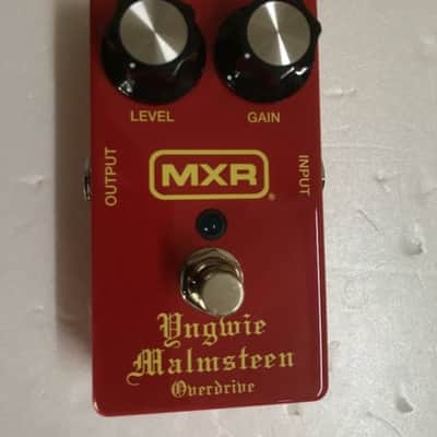 MXR YJM308 Yngwie Malmsteen Overdrive Pedal - Red w/ Original | Reverb