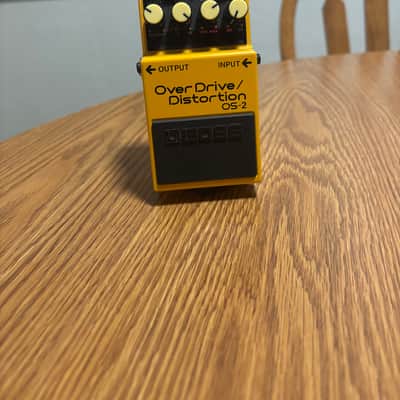Boss OS-2 OverDrive/Distortion (Silver Label) 1990 - Present | Reverb