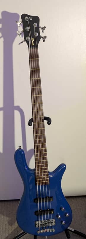 Warwick German Pro Series Streamer LX 5 2009 - Blue High | Reverb