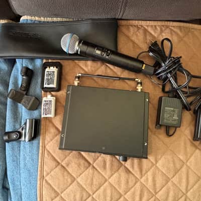 Shure SLXD24/ B58-H55 w/ accessories | Reverb