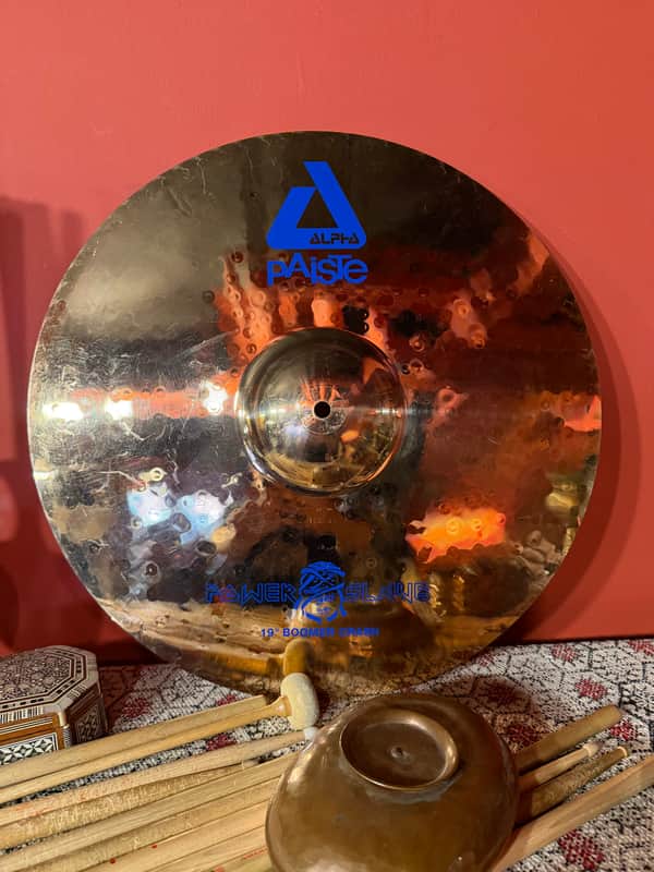 PAISTE 19" Alpha Boomer Nicko McBrain Signature Crash Cymbal | Reverb