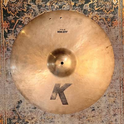 RARE Dry Light Zildjian K JAZZ RIDE Sizzle 20” 2095 g AIRY | Reverb