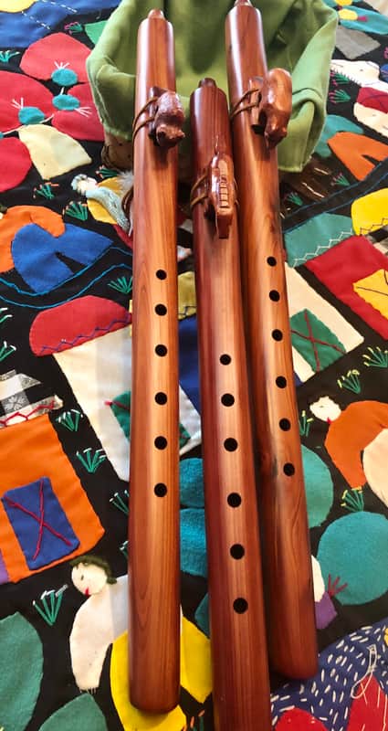 Jonah Thompson Native American F# Minor Cedar Flute 2026 - | Reverb