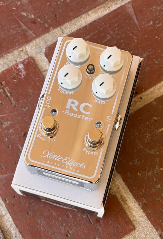 Xotic RC Booster V2 2016 - Present - Chrome | Reverb