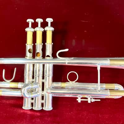 Vincent Bach Stradivarius 37 Trumpet 🔥 Silver 🔥 Plays | Reverb