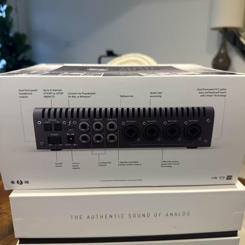 Universal Audio Apollo x4 Thunderbolt Audio Interface | Reverb Canada