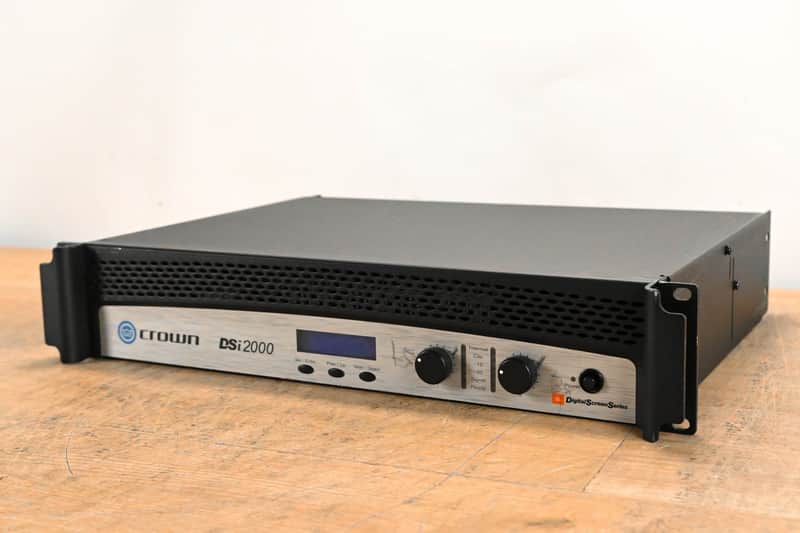 Crown DSi 2000 Two-Channel Power Amplifier CG01VZT | Reverb