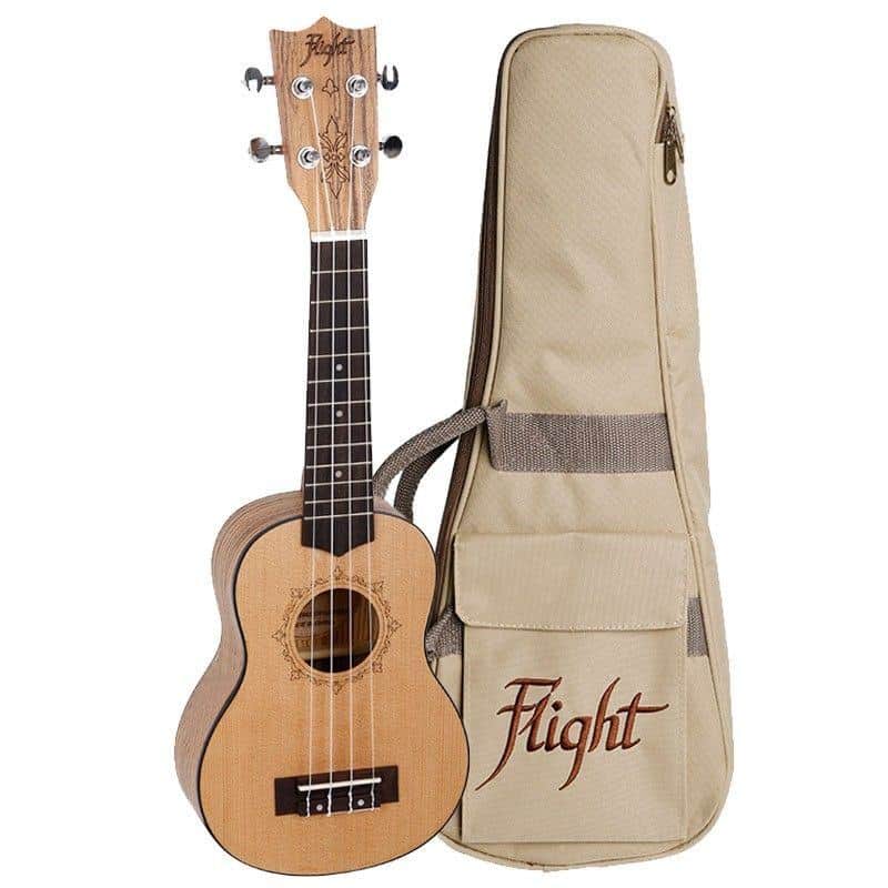 Kremona Flight Series DUS-320 Soprano Size Zebrawood and | Reverb