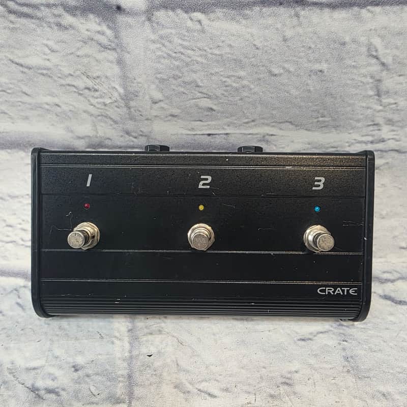 Crate 3 Button Footswitch | Reverb