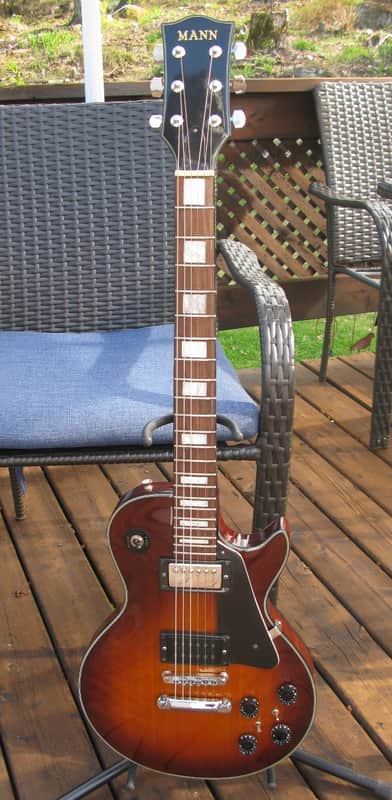 1980s Mann AJ-605V LP style guitar | Reverb Canada