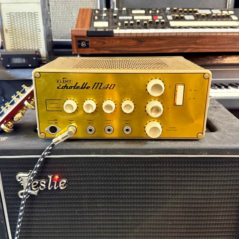 Klemt Echolette M40 c 1960 - Gold original vintage | Reverb Canada