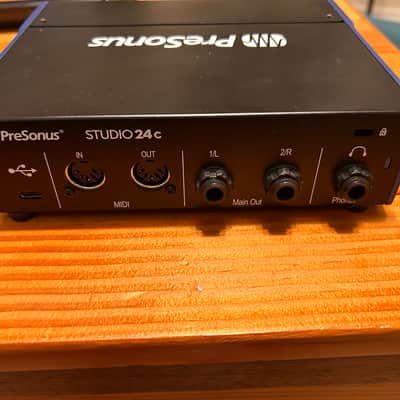 PreSonus Studio 24C 2x2 USB-C Audio / MIDI Interface 2019 - | Reverb