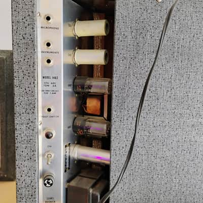 Silvertone Model 1482 - Tube Amplifier - 5 Tubes - 15 Watts - | Reverb