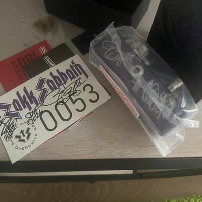MXR ZAKK SABBATH OVERDRIVE ARTIST SIGNATURE EDITION - SIGNED | Reverb