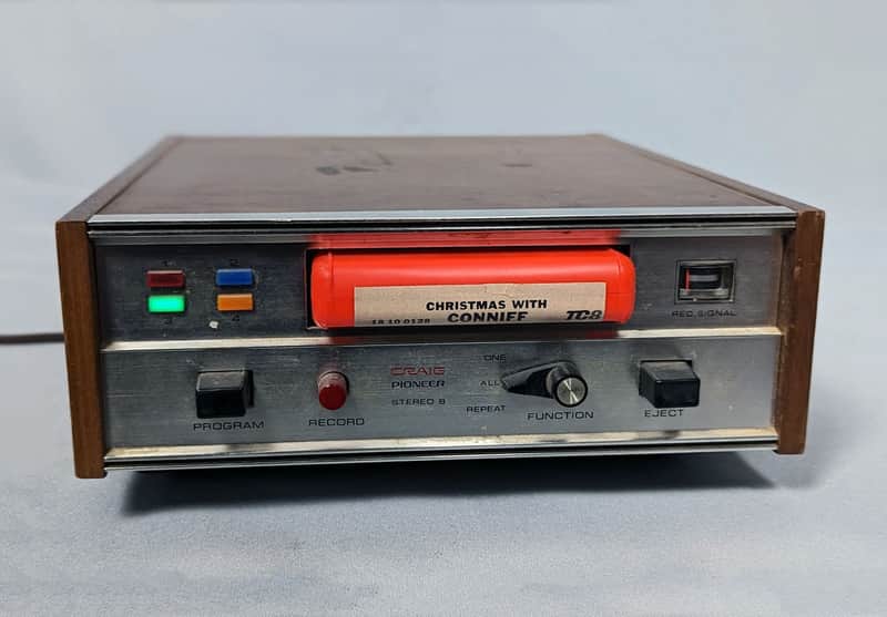 Craig 3302 Stereo 8-Track Tape Recorder - Made by Pioneer | Reverb