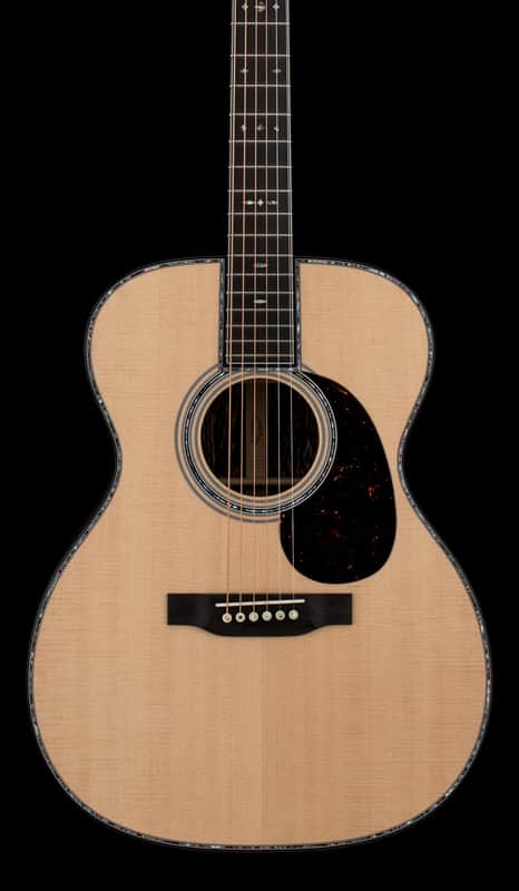 Martin Custom Shop 000-42 Style Pale Moon Ebony #51846 | Reverb