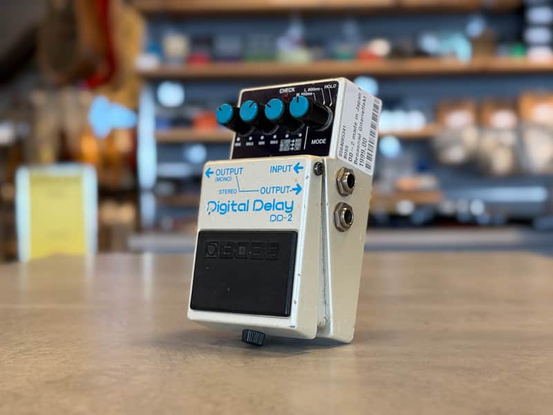 Boss DD-2 Digital Delay (Blue Label) 1983 - 1986 - White | Reverb