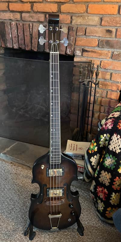 1960s Zenta (MATSUMOKU) Violin Bass - MIJ | Reverb